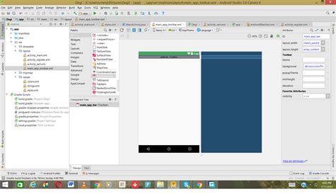 Toolbar Rendering On Android Studio Stack Overflow