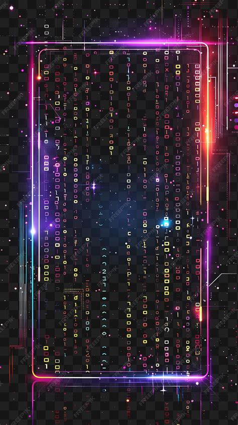 premium psd psd of binary code signboard with a rectangular board