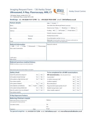 Ultrasound Request Form Fill Out And Sign Printable Pdf Template