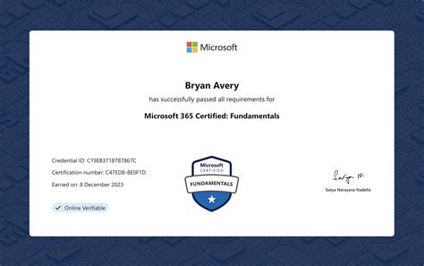 Microsoft Certified Bryan Avery Blog