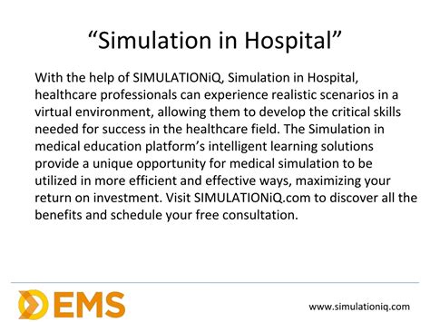 Ppt Simulation In Hospital Powerpoint Presentation Free Download Id 12094401