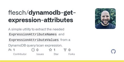 Github Fleschdynamodb Get Expression Attributes A Simple Utility To