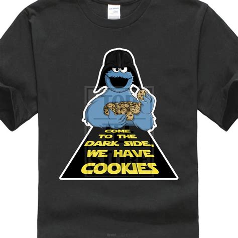 Sleeve T Shirts Men 2017 New Spring Summer Cookie Monster Come To The ...