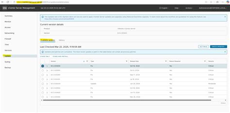 How To Updateupgrade Vcenter Server Vcsa By Using The Vcenter Server Appliance Management