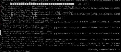 （亲测有效）windows10上安装tensorflow cpu版本 windows tensorflow 使用cpu os csdn博客