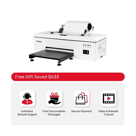 13 R1390 Dtf Printer A3 Dtf Transfer Printer Inksonic