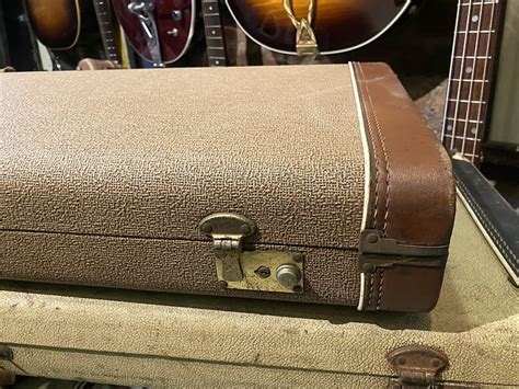 Vintage Fender Jazzmaster Case 1960s Brown Reverb