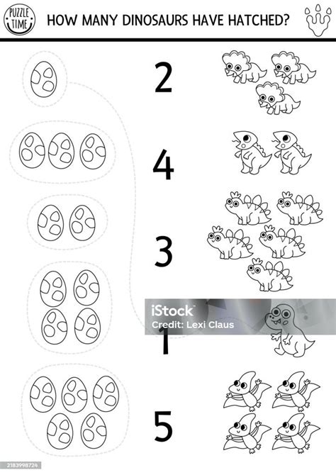 흑인과 백인은 아기 공룡 달걀과 함께 숫자 공룡 게임을 일치시킵니다 아이들을 위한 선사 시대 선 수학 활동 교육용 계산 워크시트 트리케라톱스 스테고사우루스 티라노사우루스