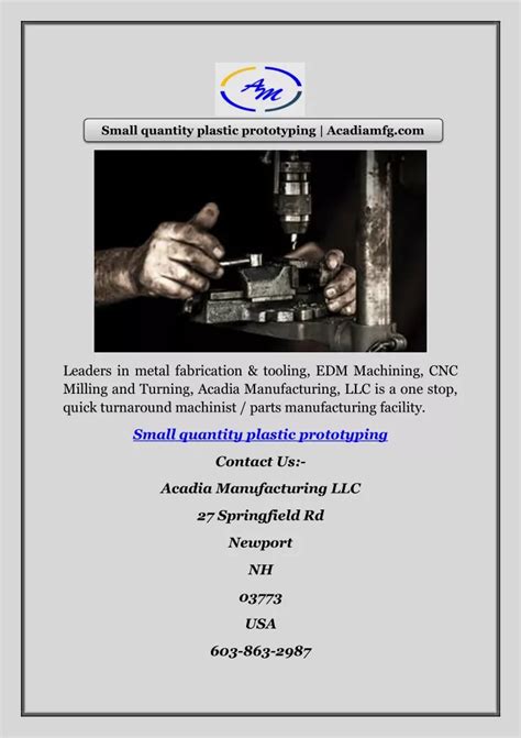 Ppt Small Quantity Plastic Prototyping Powerpoint Presentation Id12321087