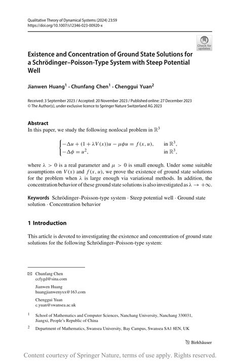 Existence And Concentration Of Ground State Solutions For A Schrödingerpoisson Type System With
