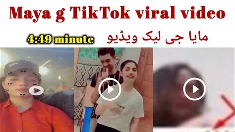 Maya G Tiktoker Viral Video Maya G Viral Video Full Maya G Abbasi Tv Youtube