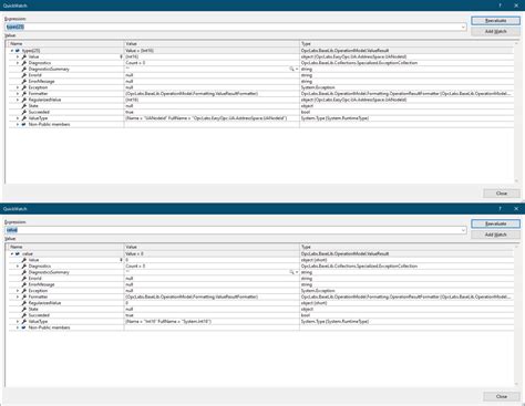 Opc Labs Readmultiplevalues Returning Incorrectly Typed Value For A Uint16ushort Opc Labs