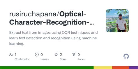 Github Rusiruchapanaoptical Character Recognition Ocr Extract Text