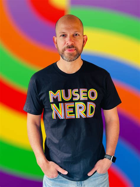 Museo Nerd Black T Shirt Museum Nerd