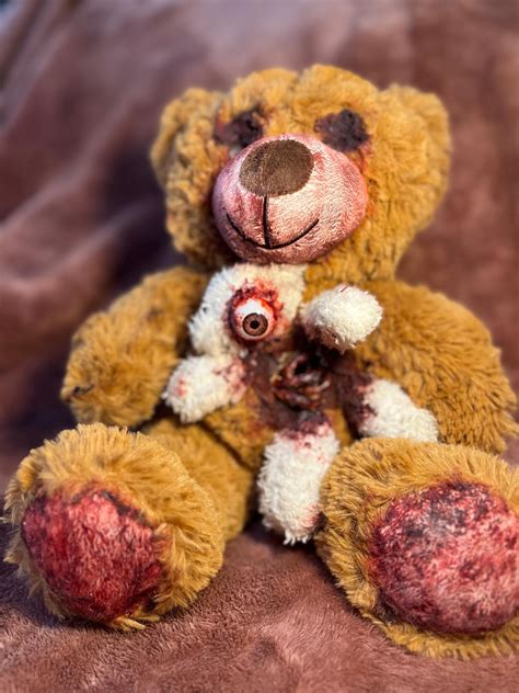 Parasite Creepy Teddy Bear Creepy Plush Creepy Doll Horror Plush Creepy Plushies Creepy