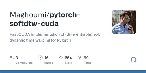 Github Maghoumipytorch Softdtw Cuda Fast Cuda Implementation Of
