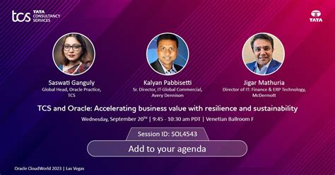 Boost Your Business With Tcs And Oracle Cloud Joyal Johnson Posted On The Topic Linkedin