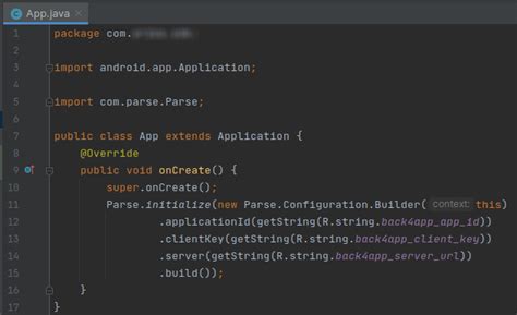 Install Parse SDK On Your Android Studio Project Back App Backend