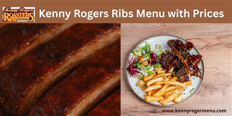 Kenny Rogers Ribs Menu With Prices