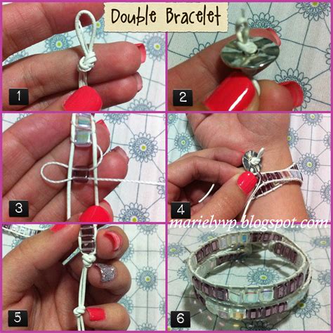 We Read Photo Tutorial Double Bracelet