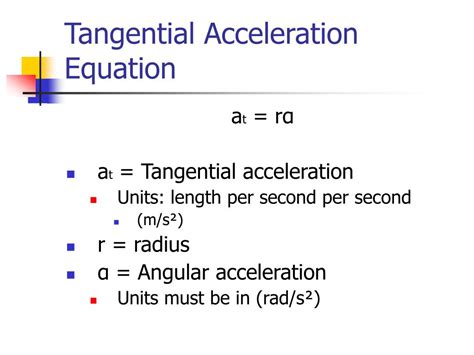 PPT Tangential And Centripetal Acceleration PowerPoint Presentation Free Download ID