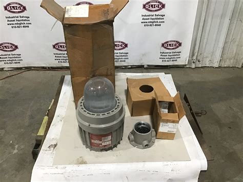 Hubbell Killark Ezh170 Hostile Lite Sodium Hps Housing Globe 175watts