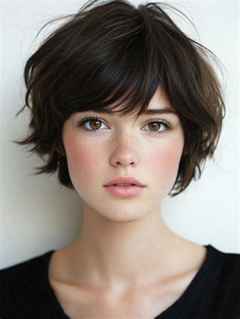 Flattering Short Haircuts For Oval Faces Pixies Bobs And More Stylish