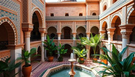 Evolution Of Riads Through Centuries In Moroccan Architecture