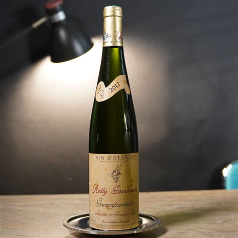 Alsace Gewurztraminer Selection De Grains Nobles 2017 Rolly Gassmann