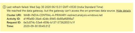 data gateway not working properly microsoft fabric community