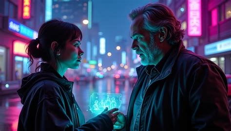 Free Generations Through Neon Image Download At Stockcake