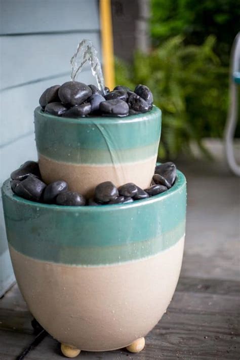 12 Soothing Diy Container Water Feature Projects Balcony Garden Web