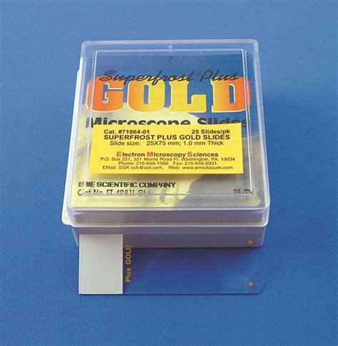 Superfrost® Plus Gold Slides