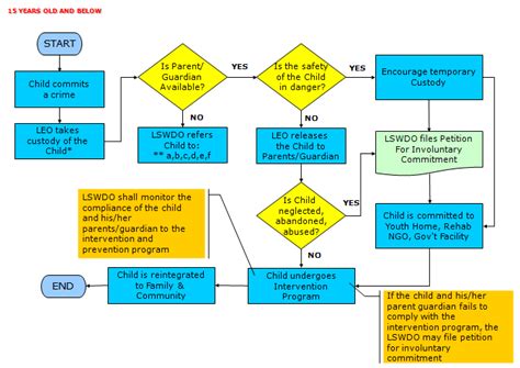 Juvenile Justice System Flow Chart