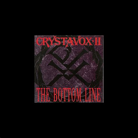 ‎the Bottom Line By Crystavox On Apple Music