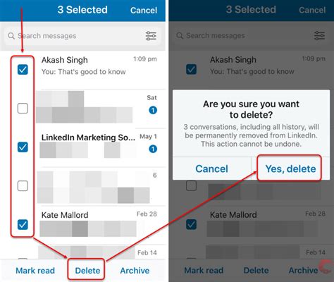 How To Delete LinkedIn Messages