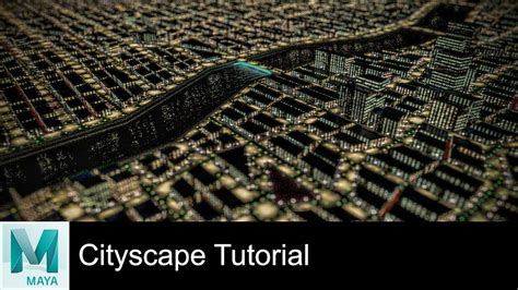 City Creation In Autodesk Maya