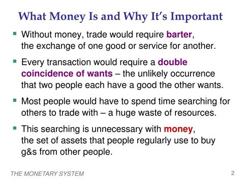 Ppt The Monetary System Powerpoint Presentation Free Download Id