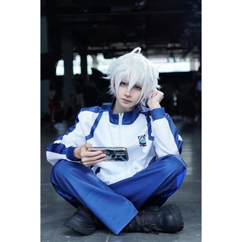 Azul Cerradura Uniforme Escolar Cosplay Nagi Seishiro Bachira Meguru