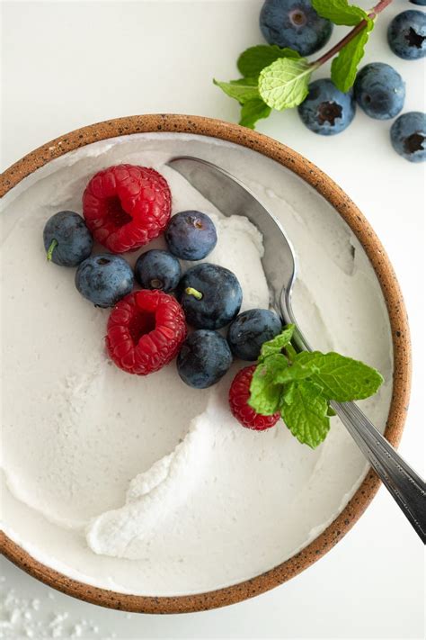 Dairy Free Whipped Cream Alternative