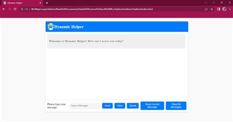 Github Maycooper Ai Chatbot Building A Persoanl Ai Chatbot With Dynamic Labels And Speech