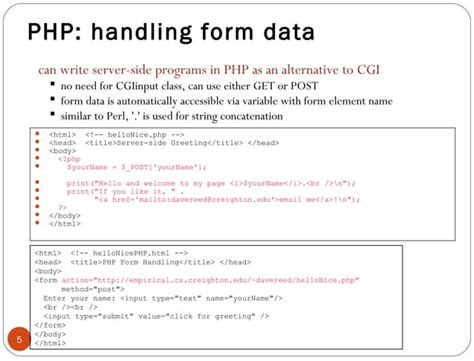 Php Powerpoint Slides Ppt Web Development Internet