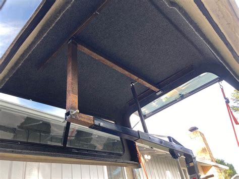 One Person Truck Canopy Lifting System Requires A 2 Ton Engine Hoist