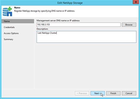 efficient veeam netapp backup from storage snapshot