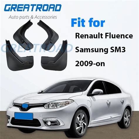 Renault Fluence 용 Oe 스타일의 자동차 머드 플랩 Samsung Sm3 2009 On Mudflaps 스플래쉬
