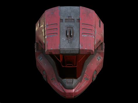 Halo Volant Helmet With Attachments 3d Print File 3d Model 3d Printable Cgtrader