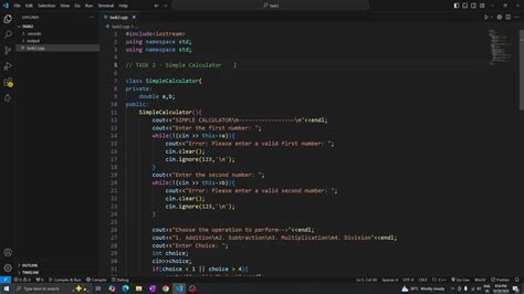 Rahul Kashyap On Linkedin Codsoft Cpp Programming Internship