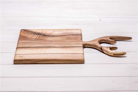 Кухонна дощечка для приготування та нарізання їжі Ecowalnut 235x450x20 мм 1055112 — купити на