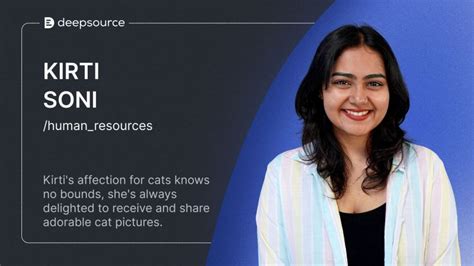 deepsource on linkedin welcoming kirti our newest sourcerer 🧙 kirti