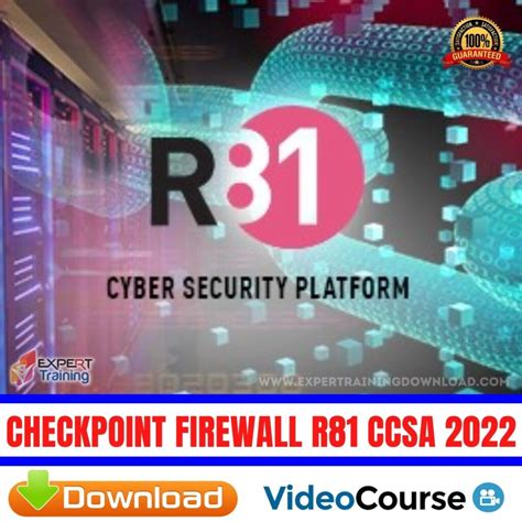 checkpoint firewall r81 ccsa 2022 expert training
